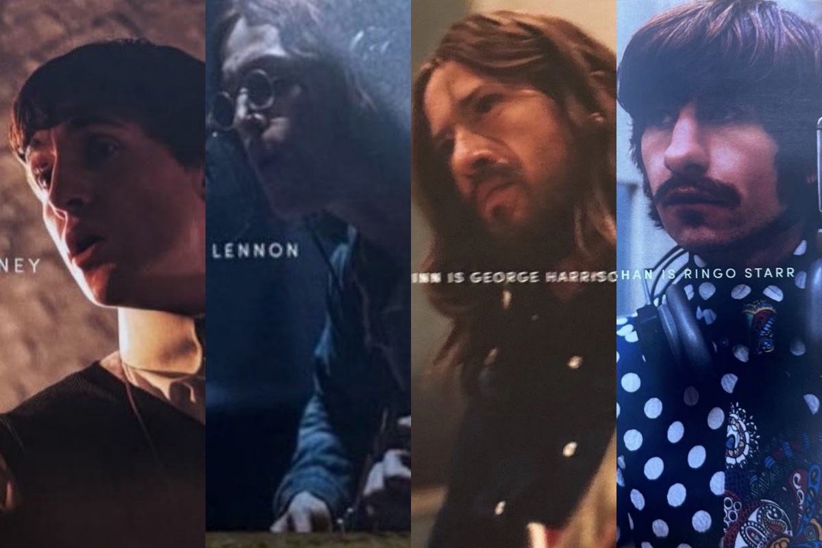 Revelado o visual do elenco das cinebiografias dos Beatles